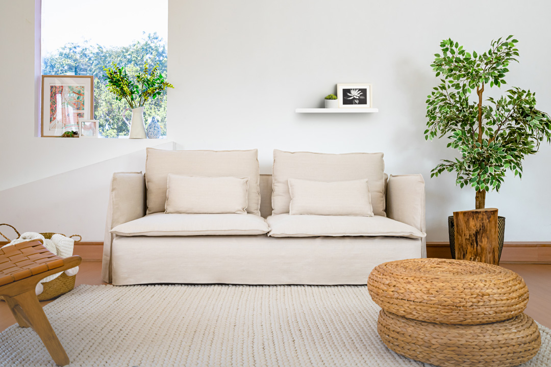 Get a linen sofa without buying a linen sofa - It's possible! — Comfort ...
