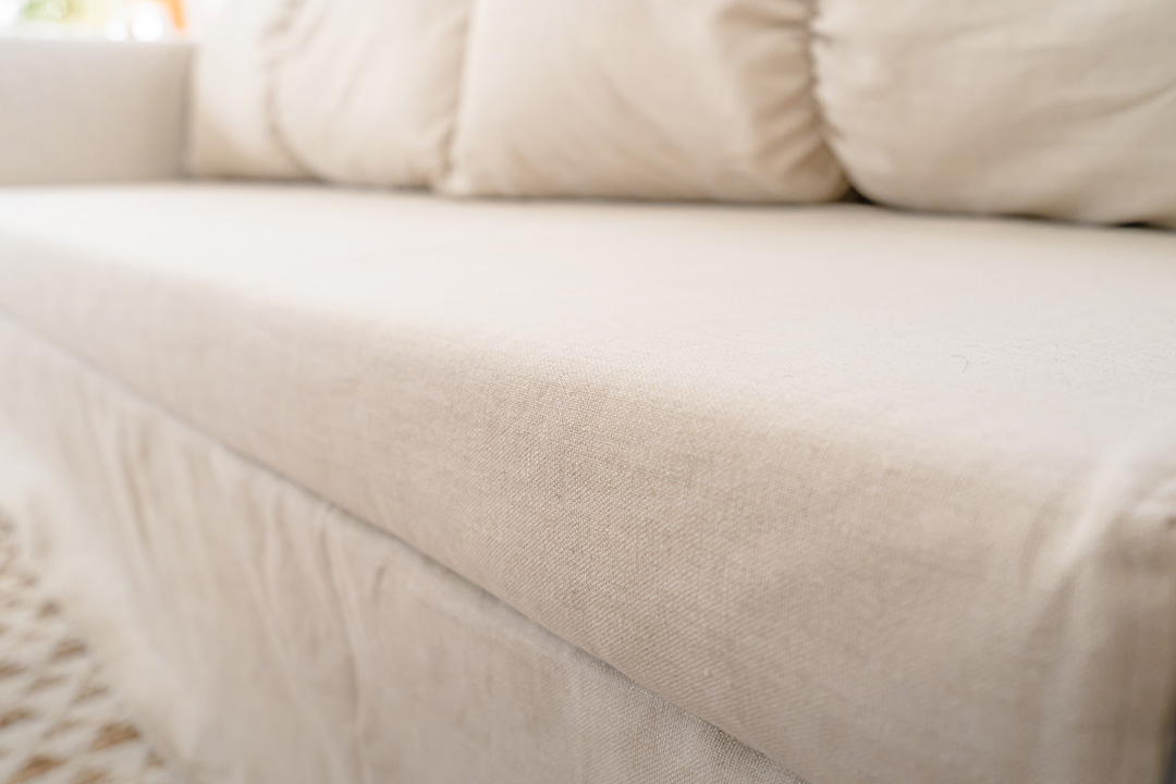 Get a linen sofa without buying a linen sofa - It's possible! — Comfort ...