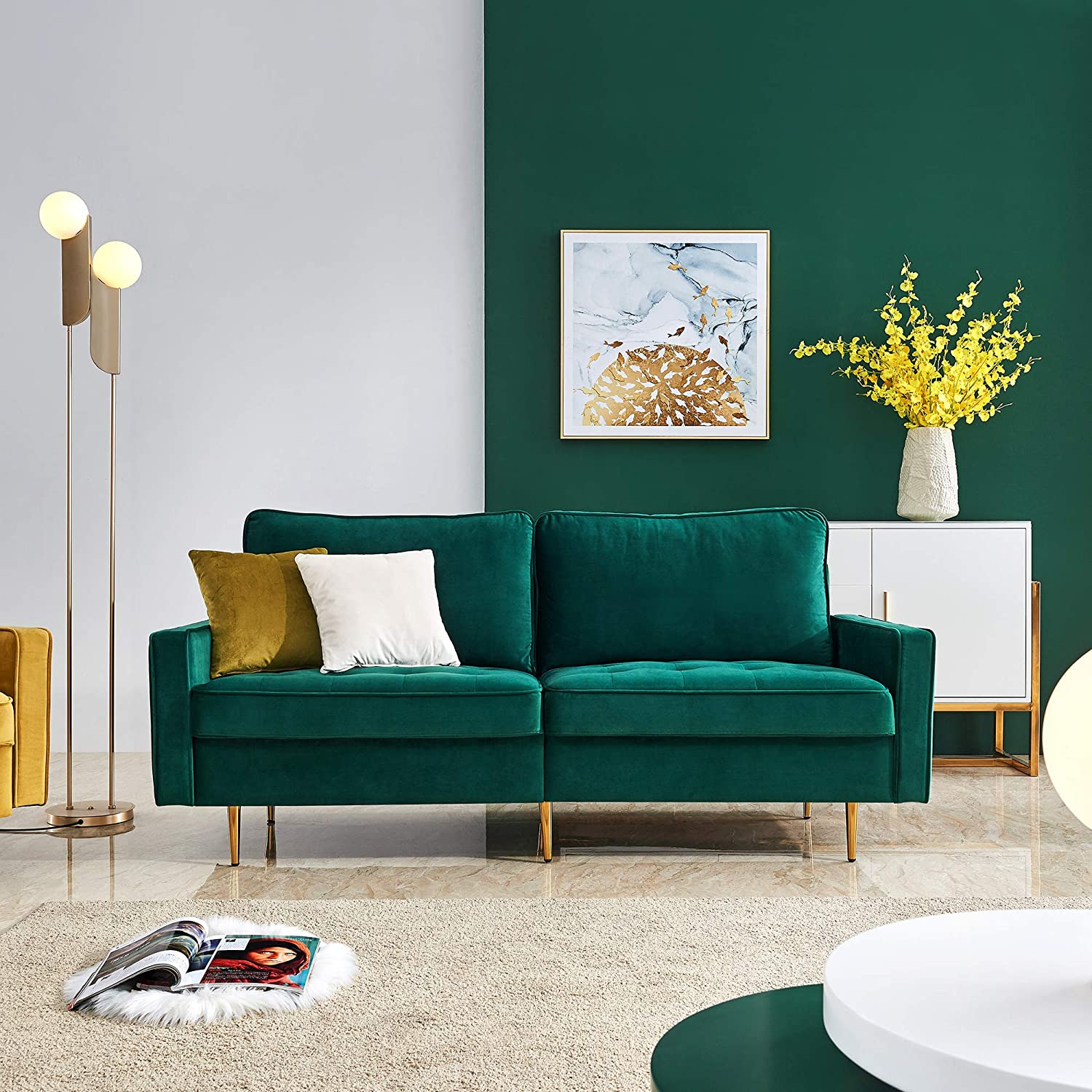 20 gorgeous velvet sofas at every budget — Comfort Works Blog & Sofa ...
