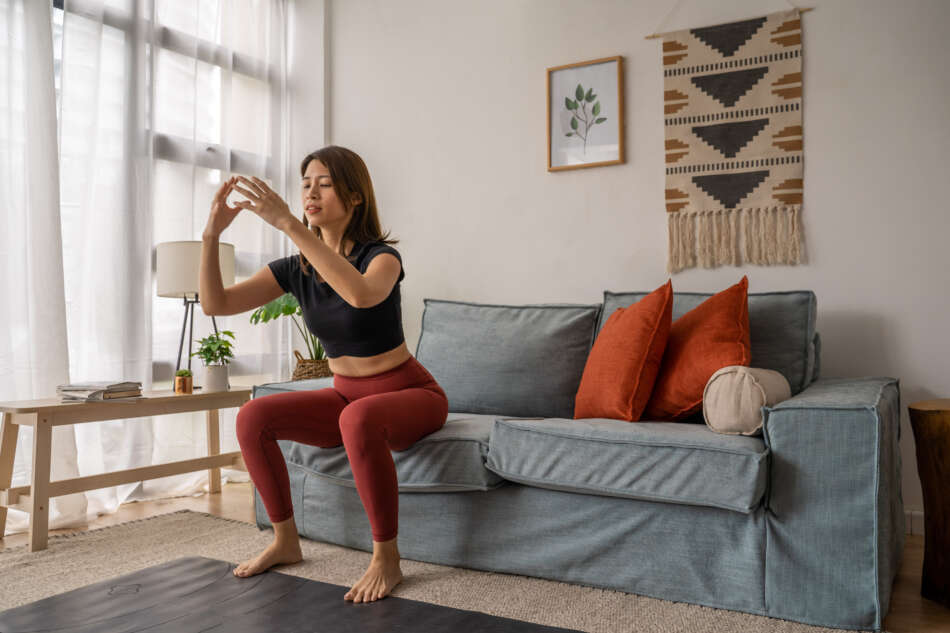 Easy Couch Exercises You Can Do At Home - Comfort Works Blog